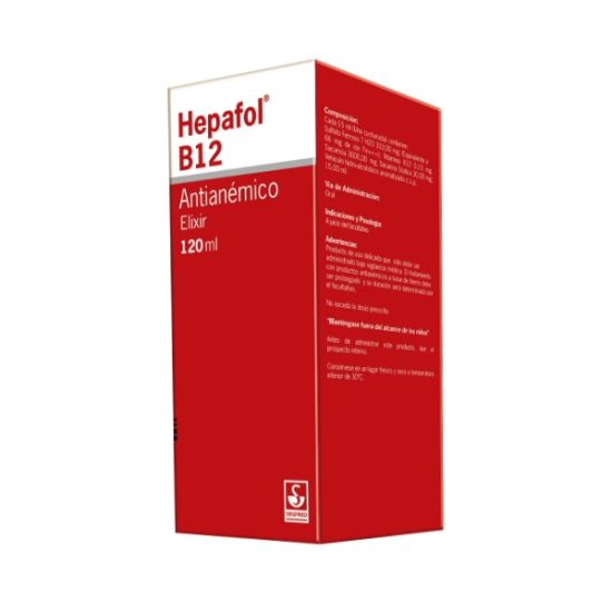 Hepafol Hierro+Vitamina B12 Jarabe 120 ml Siegfried - Farmadon - La ...