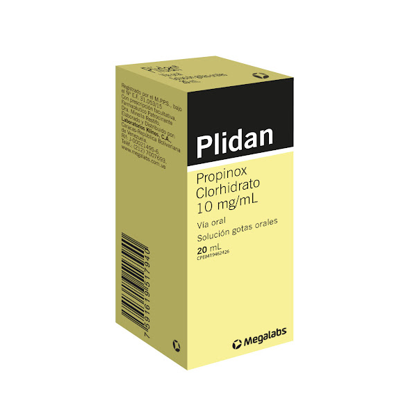 Plidan Propinox Solución En Gotas 10mg 20ml Megalabs - Farmadon - La ...