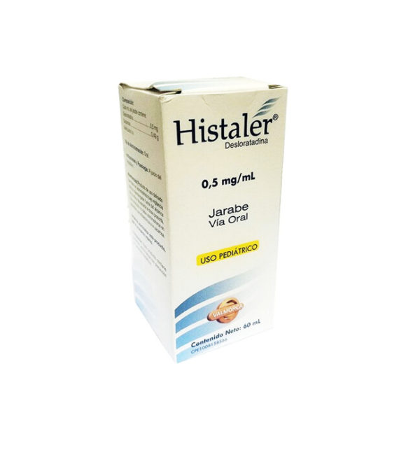 Histaler Desloratadina Jarabe Pediátrico 0.5 mg/ml 60 ml Valmorca ...
