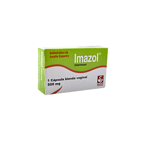 Imazol Clotrimazol 100mg x 6 Cápsulas Vaginales - Siegfried - Farmadon ...