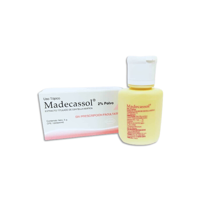 Madecassol Centella Asiática 2% Polvo x 5gr - Polinac - Farmadon - La ...