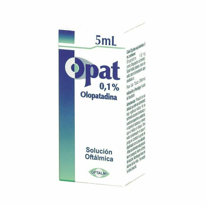 Opat Olopatadina 1% Solución Oftálmica 5ml Oftalmi - Farmadon - La ...