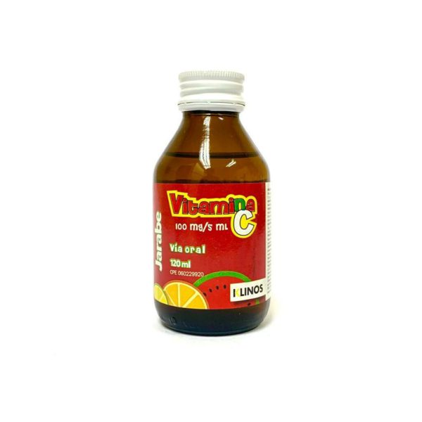 Vitamina C Jarabe 100mg/5ml 120 ml Klinos - Farmadon - La Farmacia de ...