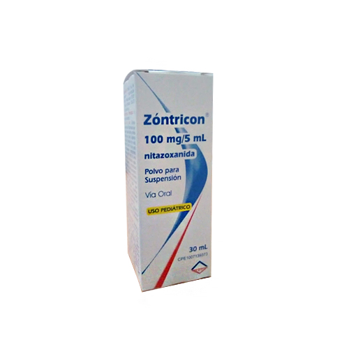 Zontricon Nitazoxanida Suspensión en Polvo 100mg/5ml x 30ml - Leti ...
