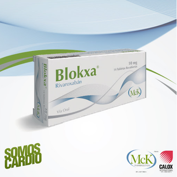 Blokxa Rivaroxaban 10mg x 14 Tabletas - Mck - Farmadon - La Farmacia de ...