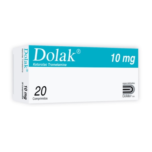 Dolak Ketorolaco 10mg x 20 Comprimidos - Dollder - Farmadon - La ...