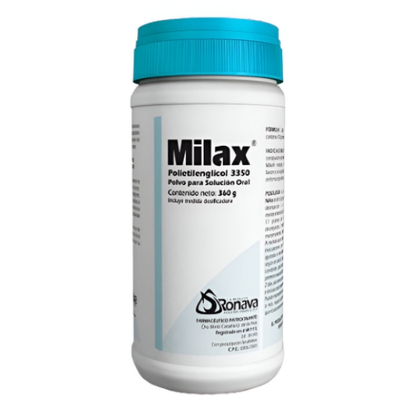 Milax Polvo Polietilenglicol 360 gr - Ronava - Farmadon - La Farmacia ...