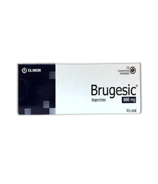 Brugesic Ibuprofeno 600mg x 10 Comprimidos - Elmor - Farmadon - La ...