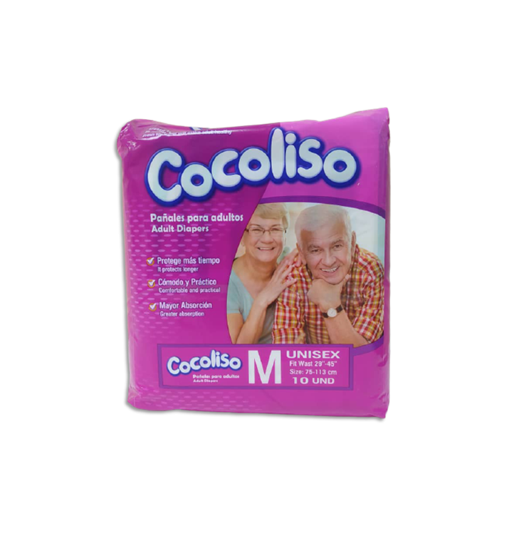 Cocoliso Pañal Para Adulto Talla M x 10 Unidades - Farmadon - La ...