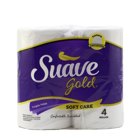 Suave Papel Higiénico Gold X 4 Unidades - Farmadon - La Farmacia de la ...