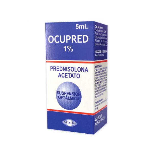 Ocupred Prednisolona 1% Solución Oftálmica 5ml Oftalmi - Farmadon - La ...