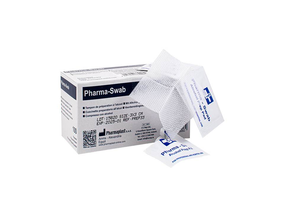 Pharma-Swab Compresa Alcohol- Pharmaplast - Farmadon - La Farmacia de ...
