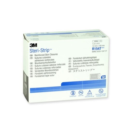 Sutura Cutánea Adhesiva Steri-Strip 12mm x 100mm R1547 3M - Farmadon ...