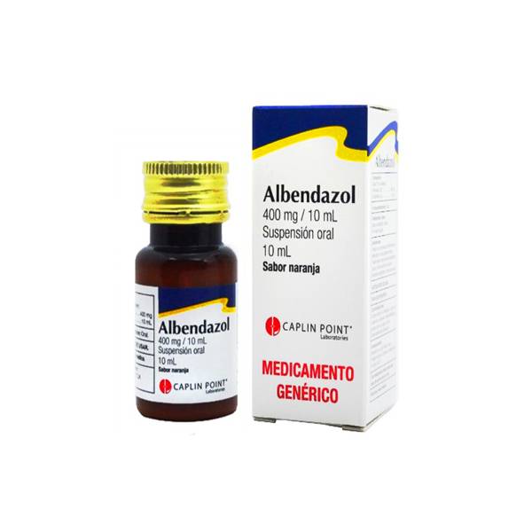 Albendazol Suspensión Oral 400mg/10ml Caplin Point - Farmadon - La ...