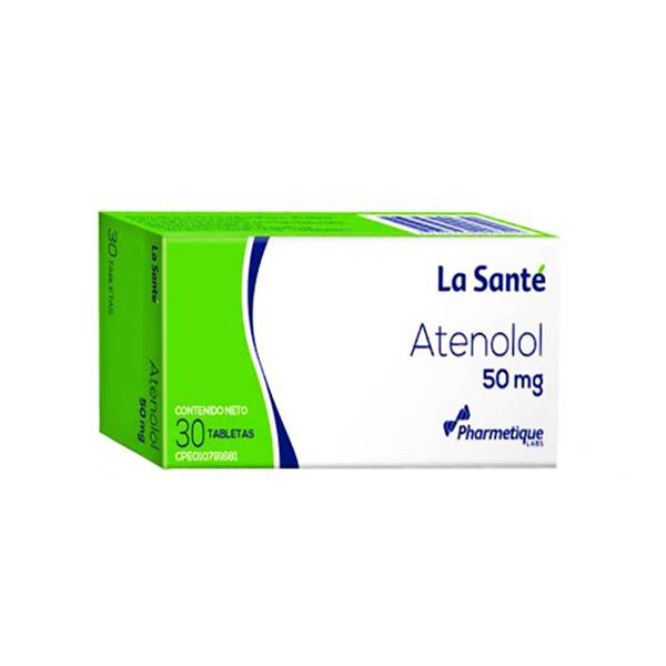 Artenolol Atenolol 100mg x 30 Tabletas - Ronava - Farmadon - La ...