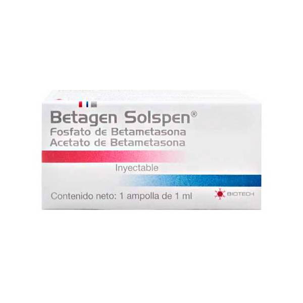 Betagen Solspen Betametasona Ampolla 4mg/1ml Biotech - Farmadon - La ...