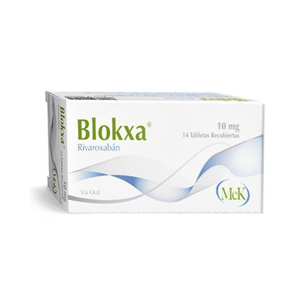 Blokxa Rivaroxaban 20mg x 14 Tabletas - Mck - Farmadon - La Farmacia de ...