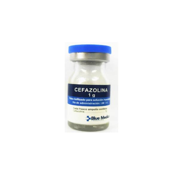 Cefazolina Ampolla 1gr I.M/IV Blue Medical - Farmadon - La Farmacia de ...