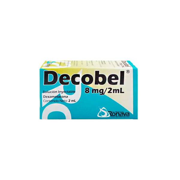 Decobel Dexametasona Ampolla 8mg/2ml I.M/IV Ronava - Farmadon - La ...