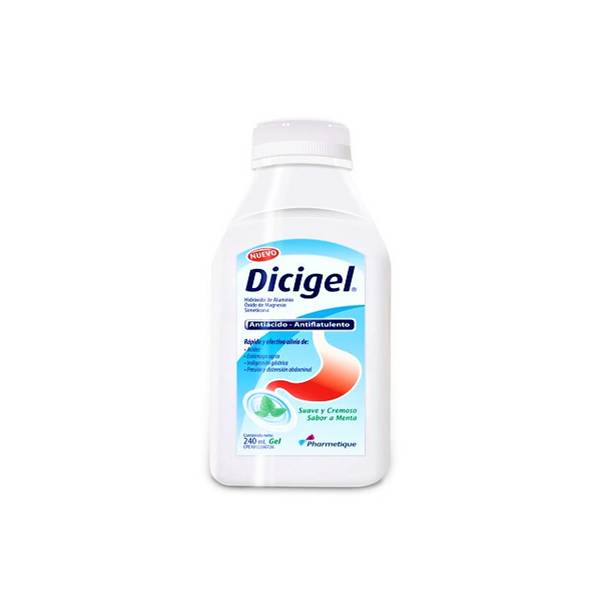 Dicigel Dicicloverina Sabor a Menta Solución 240ml La Santé - Farmadon ...
