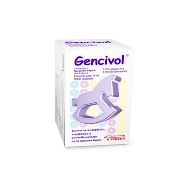 Gencivol Solución Tópica 15 ml Vincenti - Farmadon - La Farmacia de la ...