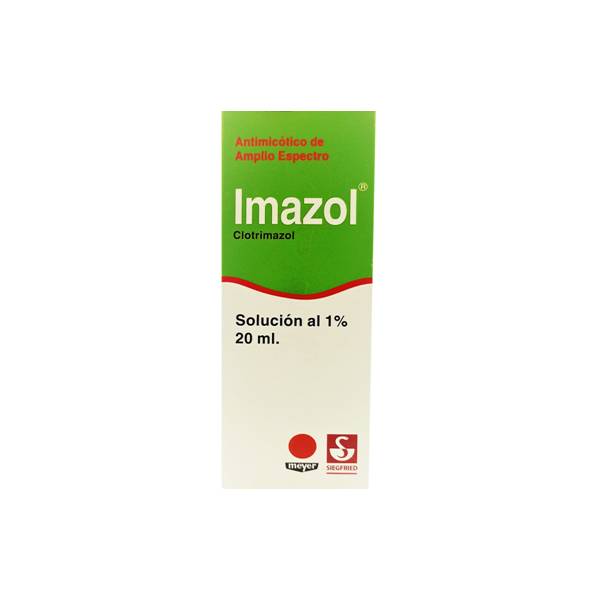 Imazol Clotrimazol 1% Solución 20ml. Siegfried - Farmadon - La Farmacia ...