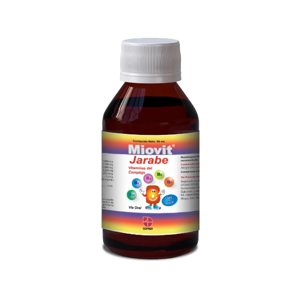 Miovit Complejo B Jarabe Sin Azúcar. 90ml Cofasa - Farmadon - La ...