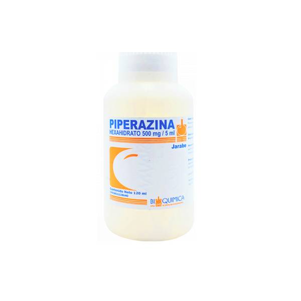 Piperazina Jarabe Para Adulto 500mg/5ml x 120ml - Bioquimica - Farmadon ...