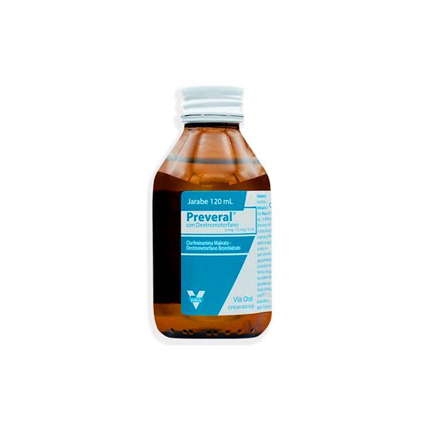 Preveral Clorfenamina+Dextrometorfano Jarabe x 120ml - Vargas ...