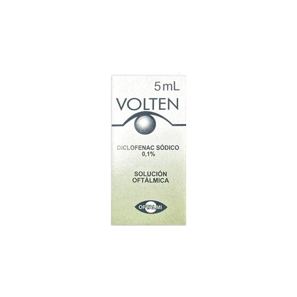 Volten Diclonac Sodico 0.1% Solución Oftálmica 5ml Oftalmi - Farmadon ...