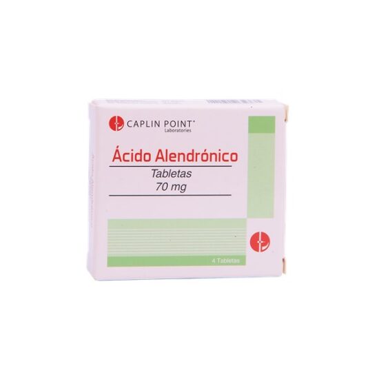 Ácido Alendrónico 70mg x 4 Tabletas - Caplin Point - Farmadon - La ...