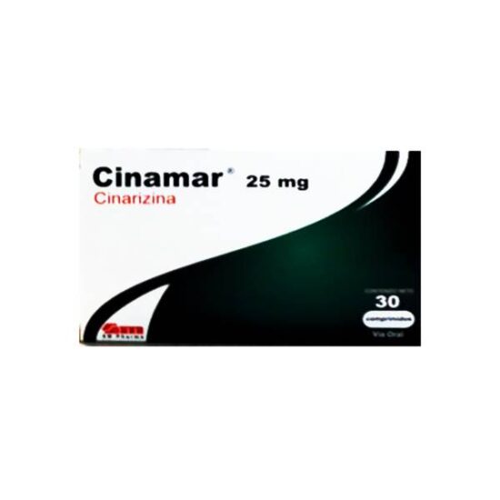 Cinamar Cinarizina 25mg x 15 Comprimidos - Sm Pharma - Farmadon - La ...