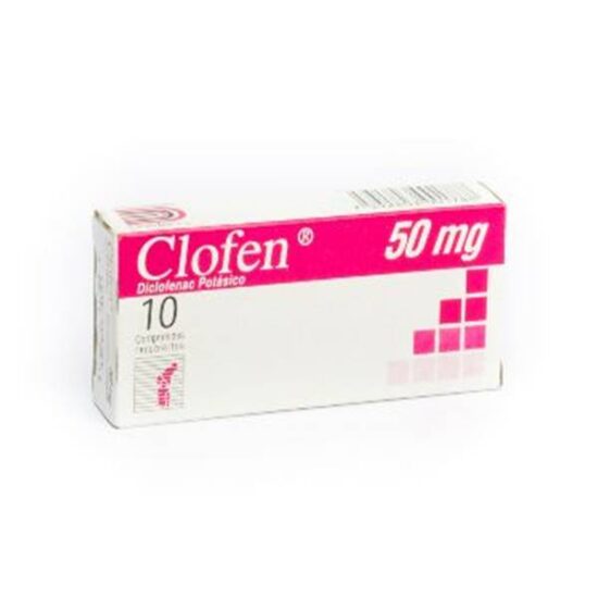 Clofen Diclofenac Potásico 50mg x 30 Comprimidos - Dollder - Farmadon ...