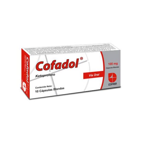 Cofadol Ketoprofeno100mg x 10 Cápsulas - Cofasa - Farmadon - La ...