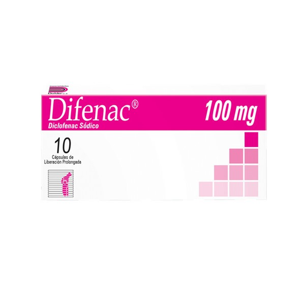 Difenac Diclofenac Sódico 100mg x 10 Comprimidos - Dollder - Farmadon ...