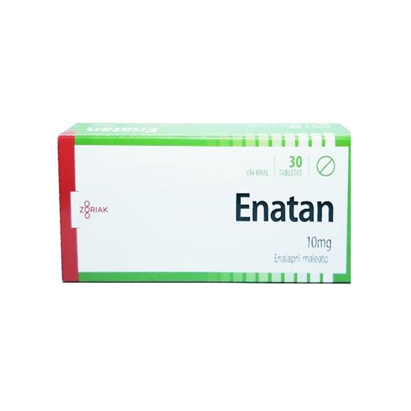 Enatan Enalapril 10mg x 30 Tabletas - Zoriak - Farmadon - La Farmacia ...