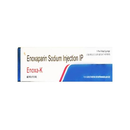 Enoxa-K 60 Enoxaparina Solución Inyectable 60mg/0.6ml (Prellenada ...