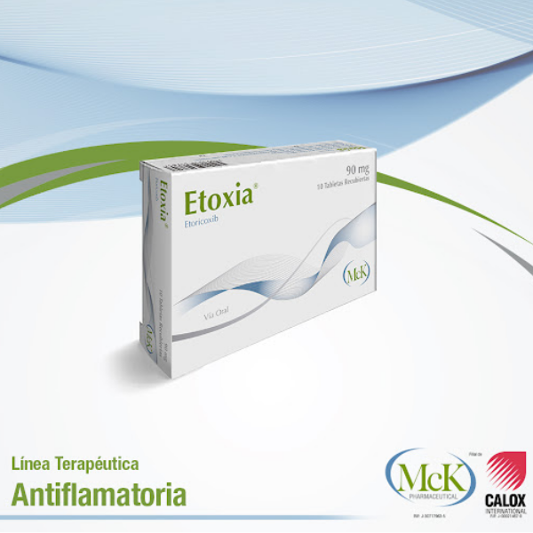 Etoxia Etoricoxib 90mg x 10 Tabletas - MCK - Farmadon - La Farmacia de ...