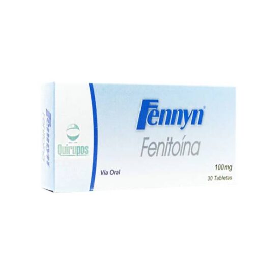 Fennyn Fenitoína 100mg x 30 Tabletas - Quirupos - Farmadon - La ...