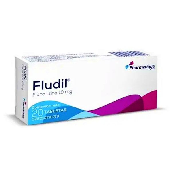Fludil Flunarizina 10mg x 20 Tabletas - Pharmetique - Farmadon - La ...