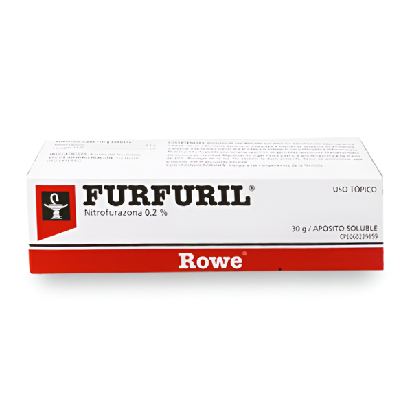 Furfuril Nitrofurazona 0.20g/100g x 30gr - Rowe - Farmadon - La ...