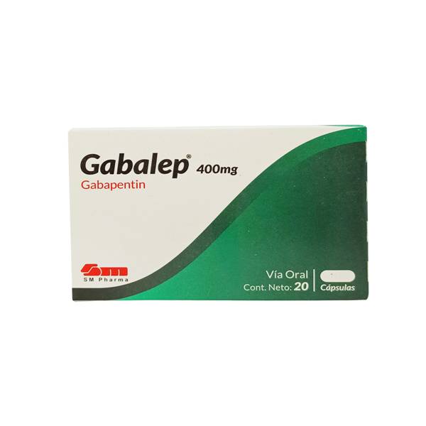 Gabalep Gabapentina 400mg x 20 Cápsulas - SM Farma - Farmadon - La ...