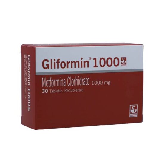 Gliformin Metformina 1000mg x 30 Tabletas - Siegfried - Farmadon - La ...