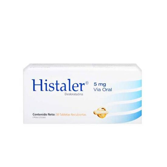 Histaler Desloratadina 5mg x 30 Tabletas - Valmorca - Farmadon - La ...