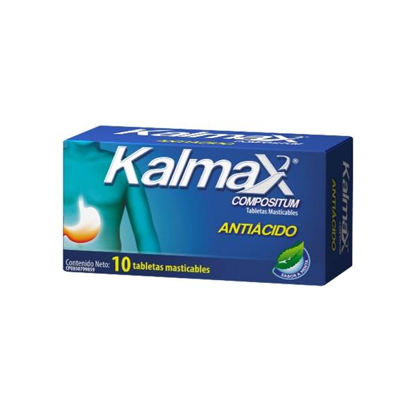 Kalmax Menta Carbonato de Calcio x 10 Tabletas -Masticable Farma ...