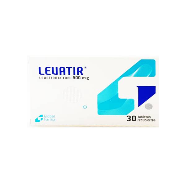 Levatir Levetiracetam 500mg x 30 Tabletas - Global F - Farmadon - La ...
