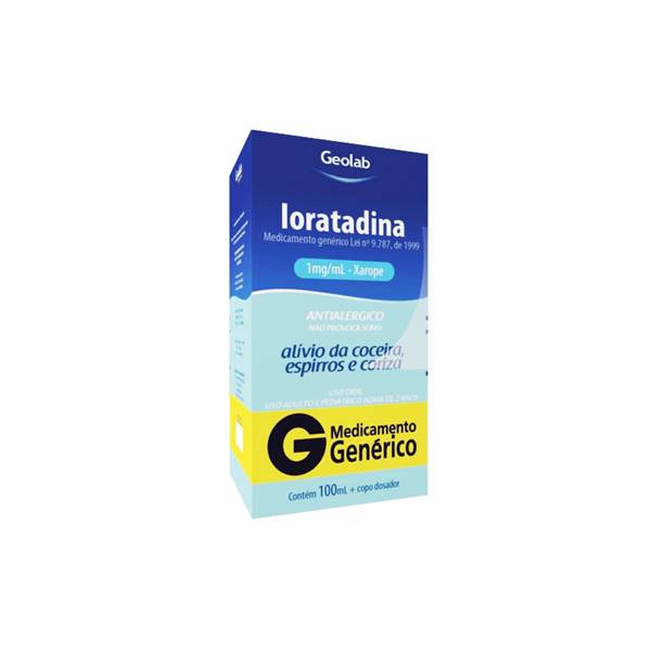 Loratadina Jarabe 1mg/ml x 100ml - Geolab - Farmadon - La Farmacia de ...