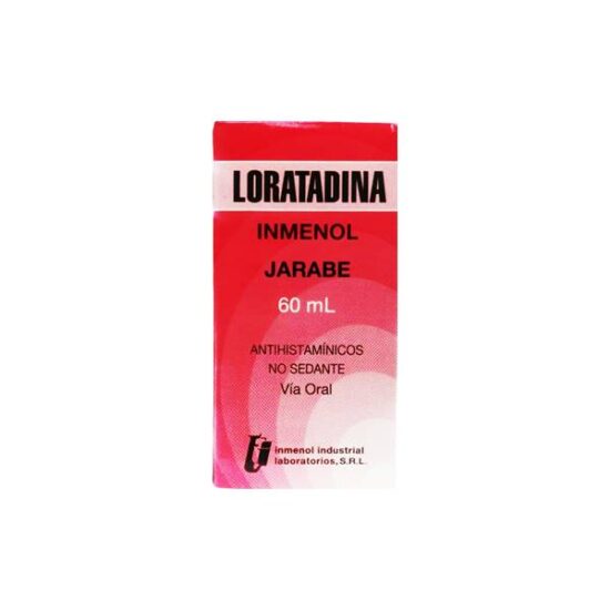 Loratadina Jarabe 5mg/5ml x 60ml - Inmenol - Farmadon - La Farmacia de ...