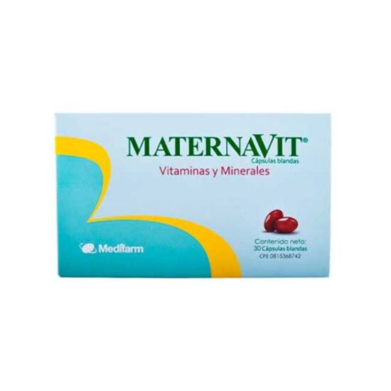 Maternavit Multivitamínico 30 Cápsulas - Medifarm - Farmadon - La ...