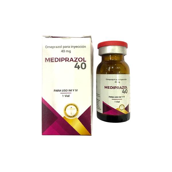 Mediprazol Omeprazol Ampolla 40mg - Farmadon - La Farmacia de la Esquina
